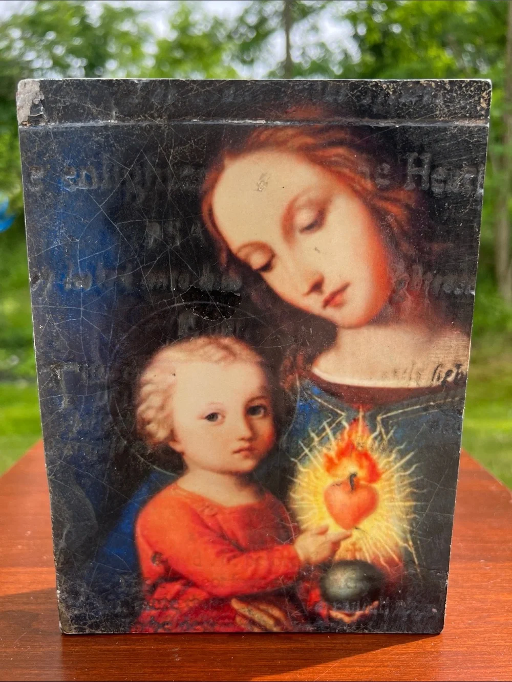 Sid Dickens | Wall Decor | Vtg Sid Dickens Memory Block Icon Mother ...